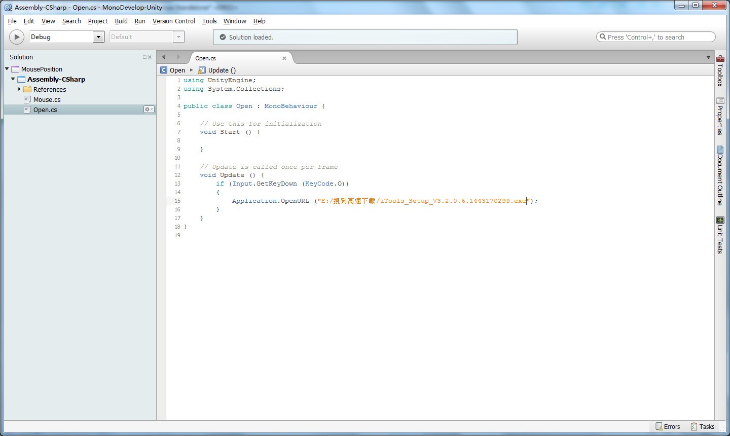 unity3d怎样开启外部任意的一个.exe文件呢?-ZOL问答