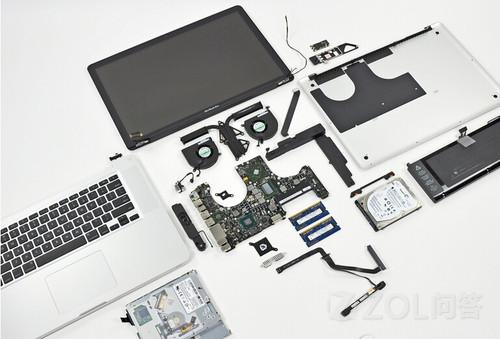苹果macbook pro内部构造图？-苹果MacBook Pro-ZOL问答