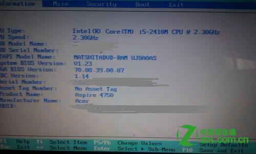 宏基笔记本如何进BIOS-Acer宏碁-ZOL问答