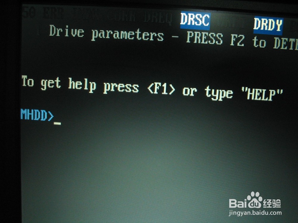进DOS工具里用MHDD扫下你的硬盘,看是否有坏道!!-ZOL问答