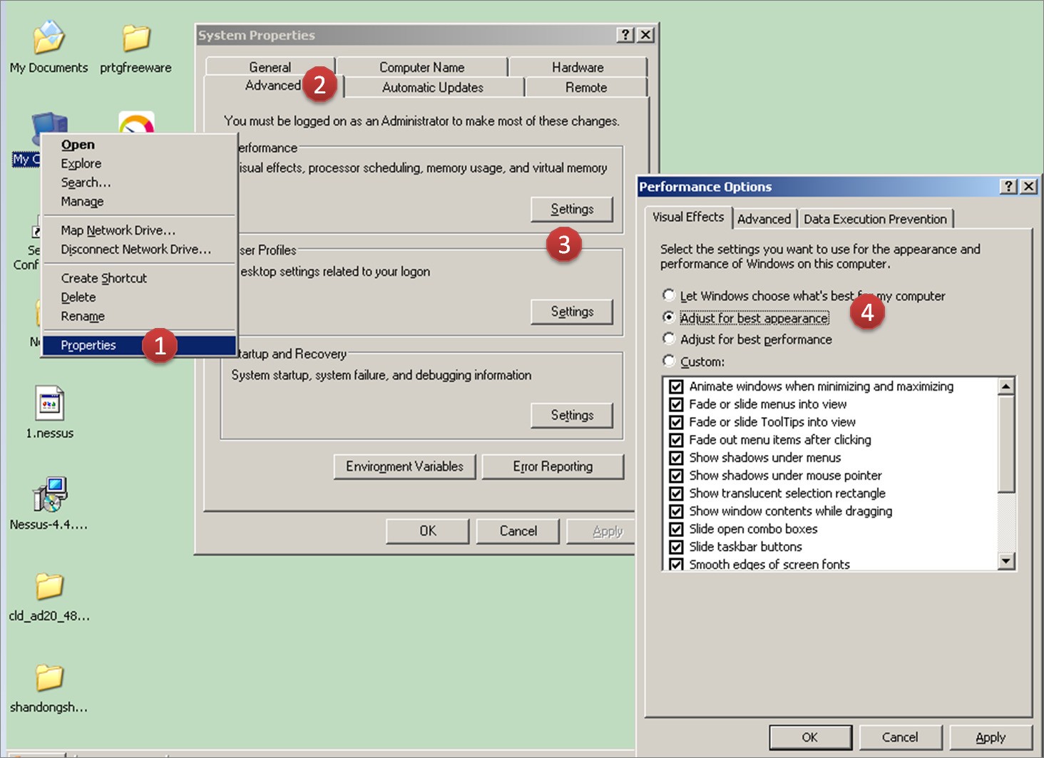 windows2003界面图标有蓝底怎么去掉-ZOL问答