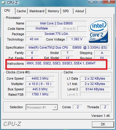 怎么检测CPU是否支持SSE指令集-ZOL问答