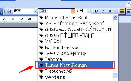 word中新罗马字体如何找出-ZOL问答