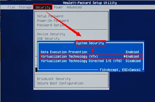 速给个HP笔记本的BIOS图片-ZOL问答
