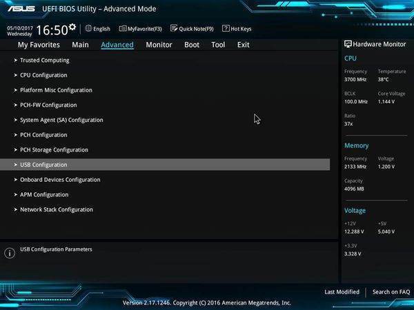 我电脑是华硕主板的 键盘不能用了 在bios里面怎样设置-ZOL问答