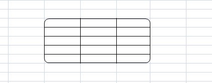 EXCEL表格的边框怎么做成弧来自度的-ZOL问答
